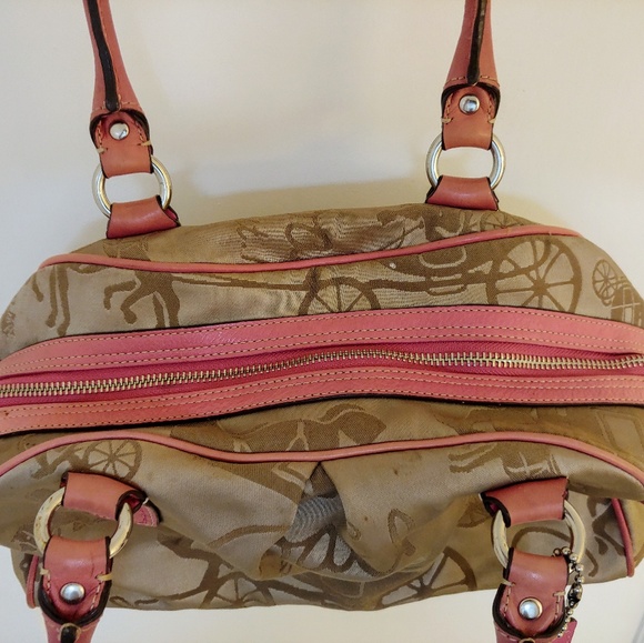 Coach | Bags | Unique And Gorgeous Printed Coach Bag | Poshmark